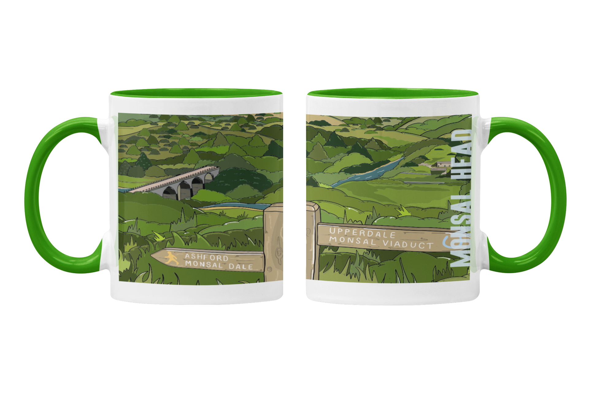 Peak District Mugs – Matt Cockayne Illustration
