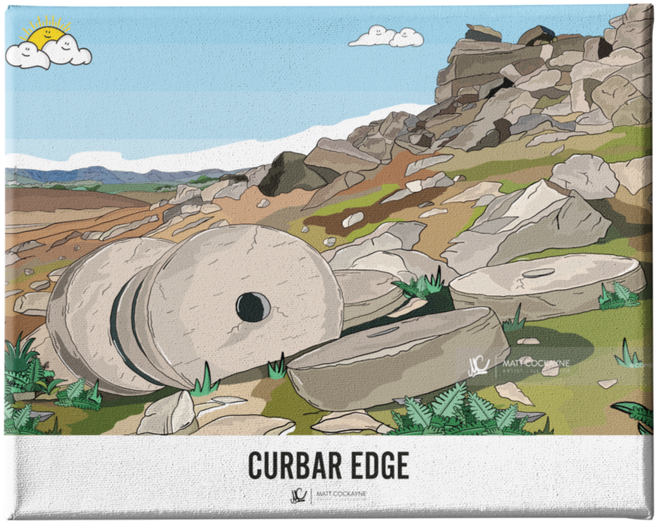 PEAK DISTRICT LANDSCAPE – Matt Cockayne Illustration